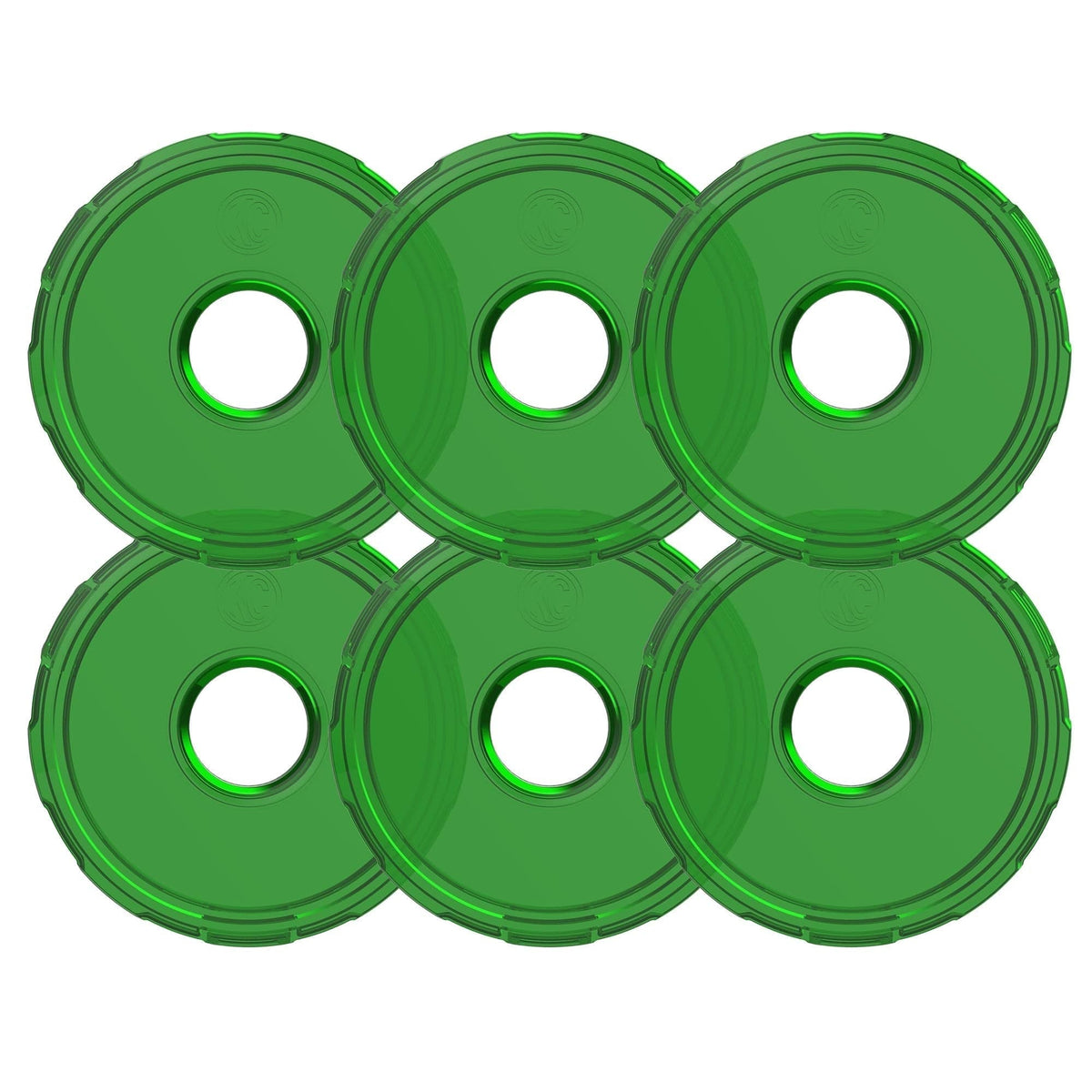 Cyclone V2 LED - Replacement Lens - Green - 6-PK – TacomaForce